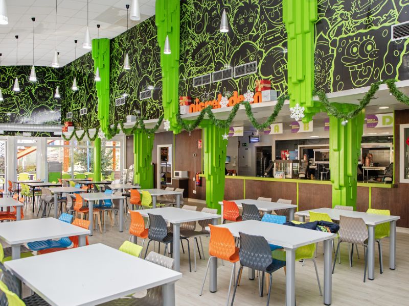 Nickelodeon Café | Parque de Atracciones Madrid